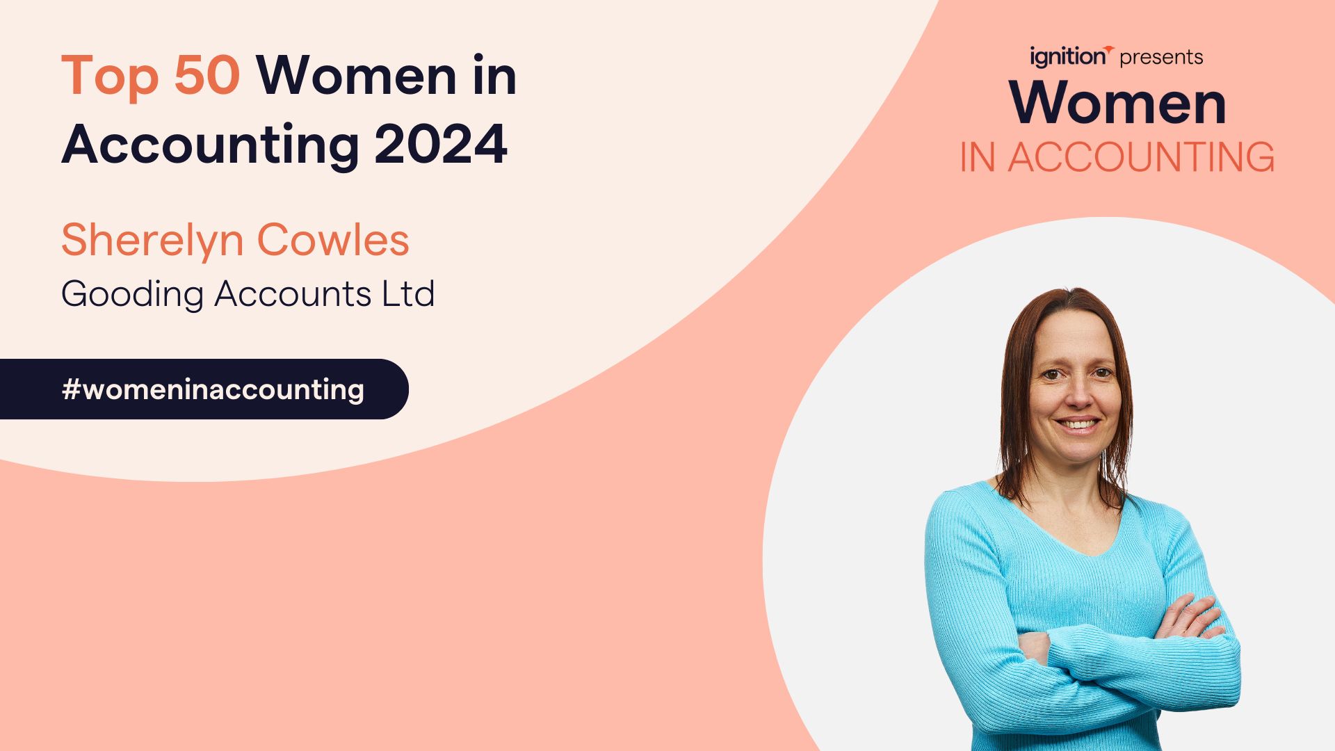 Award Winner - Top 50 Women in Accounting - Gooding Accounts